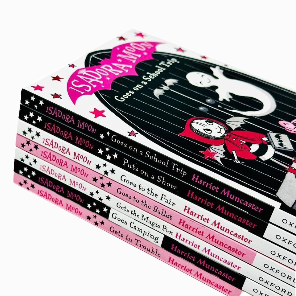 Isadora Moon Series 7 Books Collection Set by Harriet (Goes Camping ...