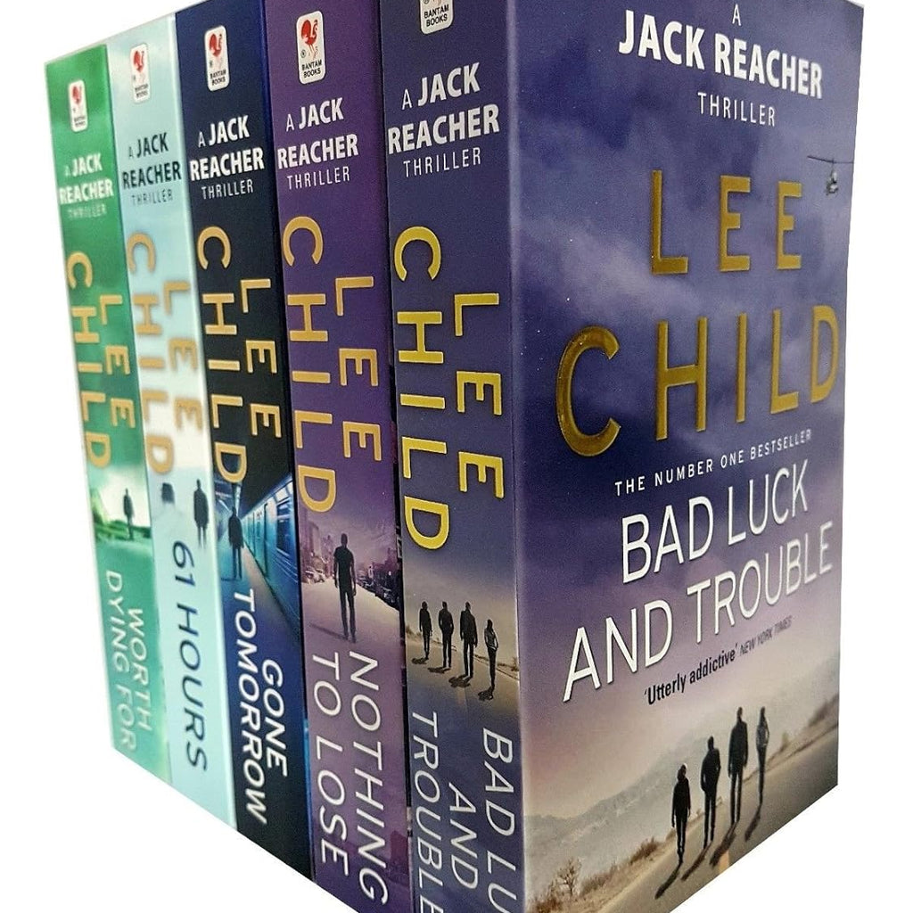Jack Reacher Series 11-15 Lee Child 5 Book Set Paperback